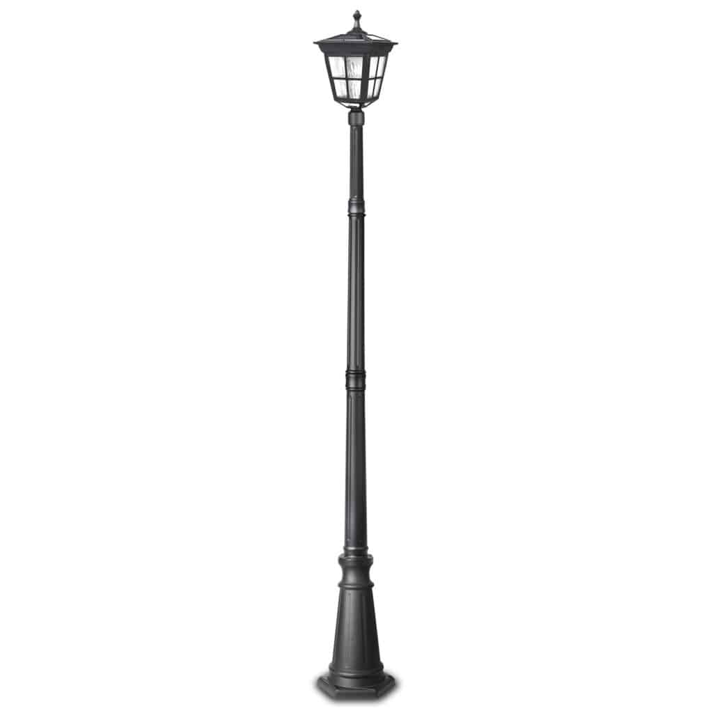 Solar Post Light - Single White LED - 150 Lumens - Takasho Australia